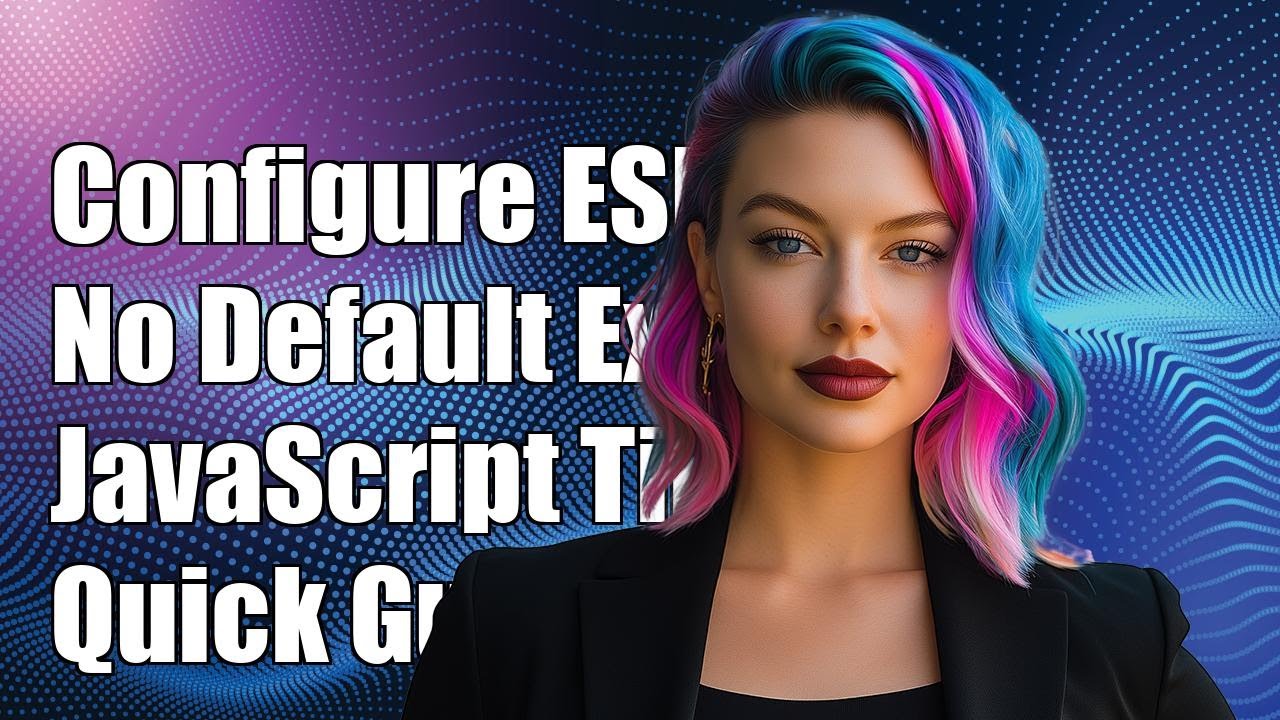 How to Configure ESLint to Disallow Default Exports in JavaScript ...