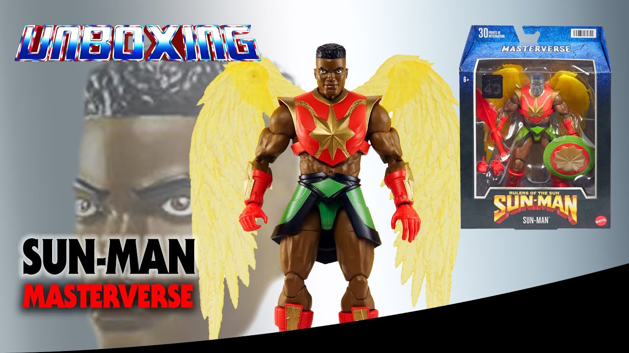 Sun-Man | Masterverse | Unboxing - YouTube
