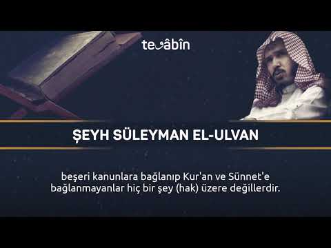 Şeyh Süleyman el ulvan hüküm konusu