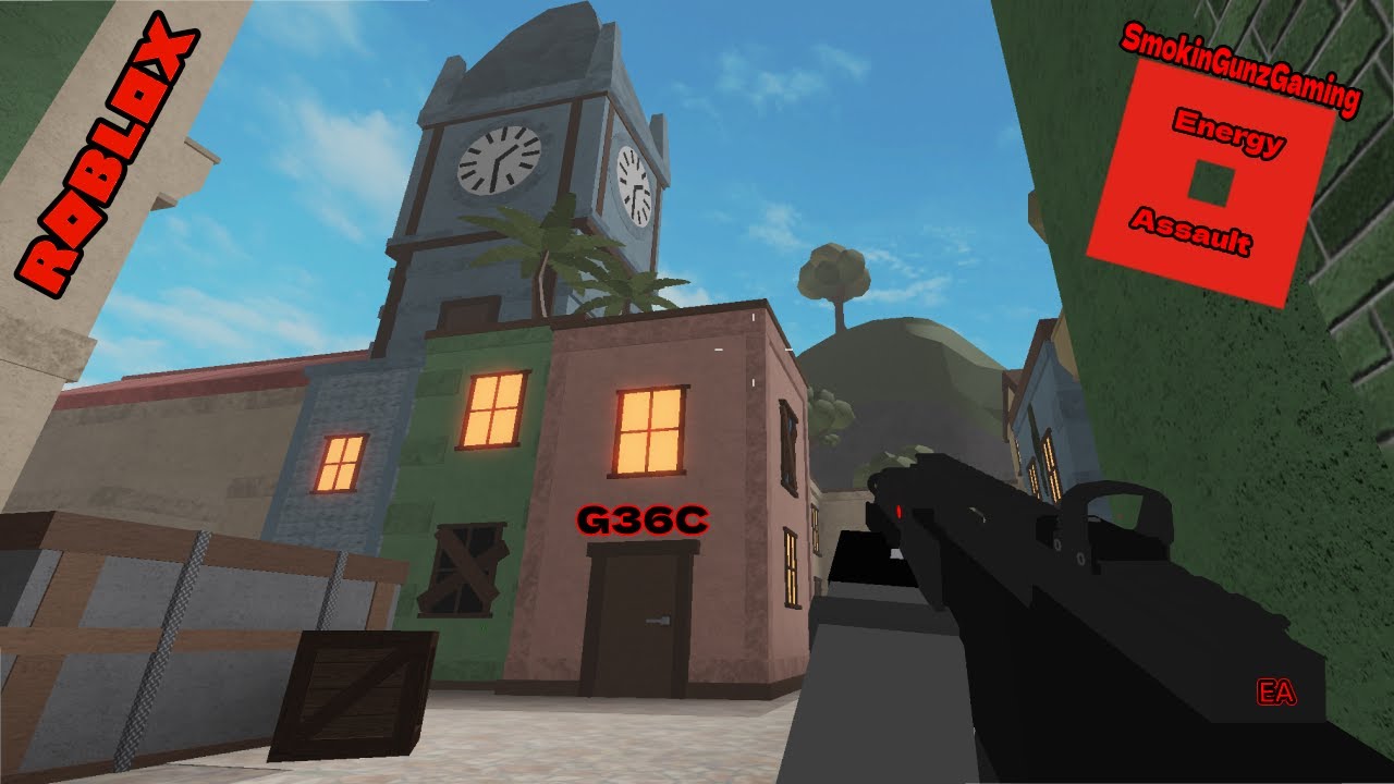 Roblox Energy Assault - G36C - Aggressive Free For All Gameplay - YouTube