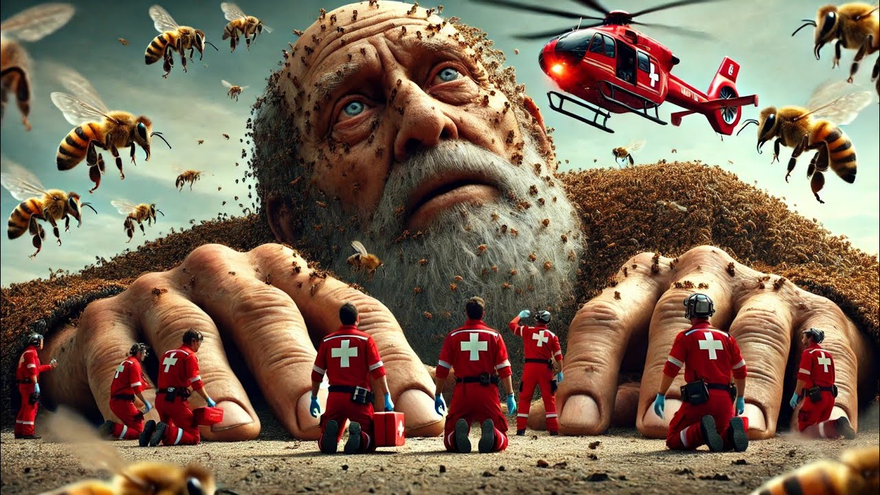 Millions Of Bees Attack On a Man 😰😱| A Thrilling Rescue Mission! - YouTube
