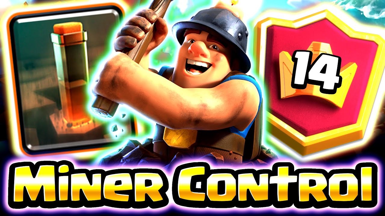 clash royale miner control - YouTube