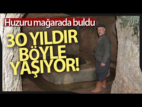 30 Yıldır Mağarada Yaşıyor