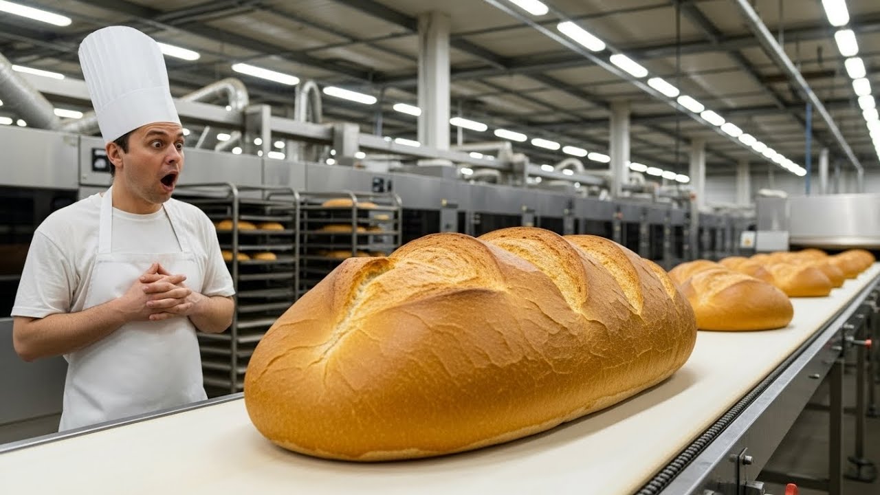 Inside a Modern Bread Factory: From Wheat Grain to Finished Packaged ...