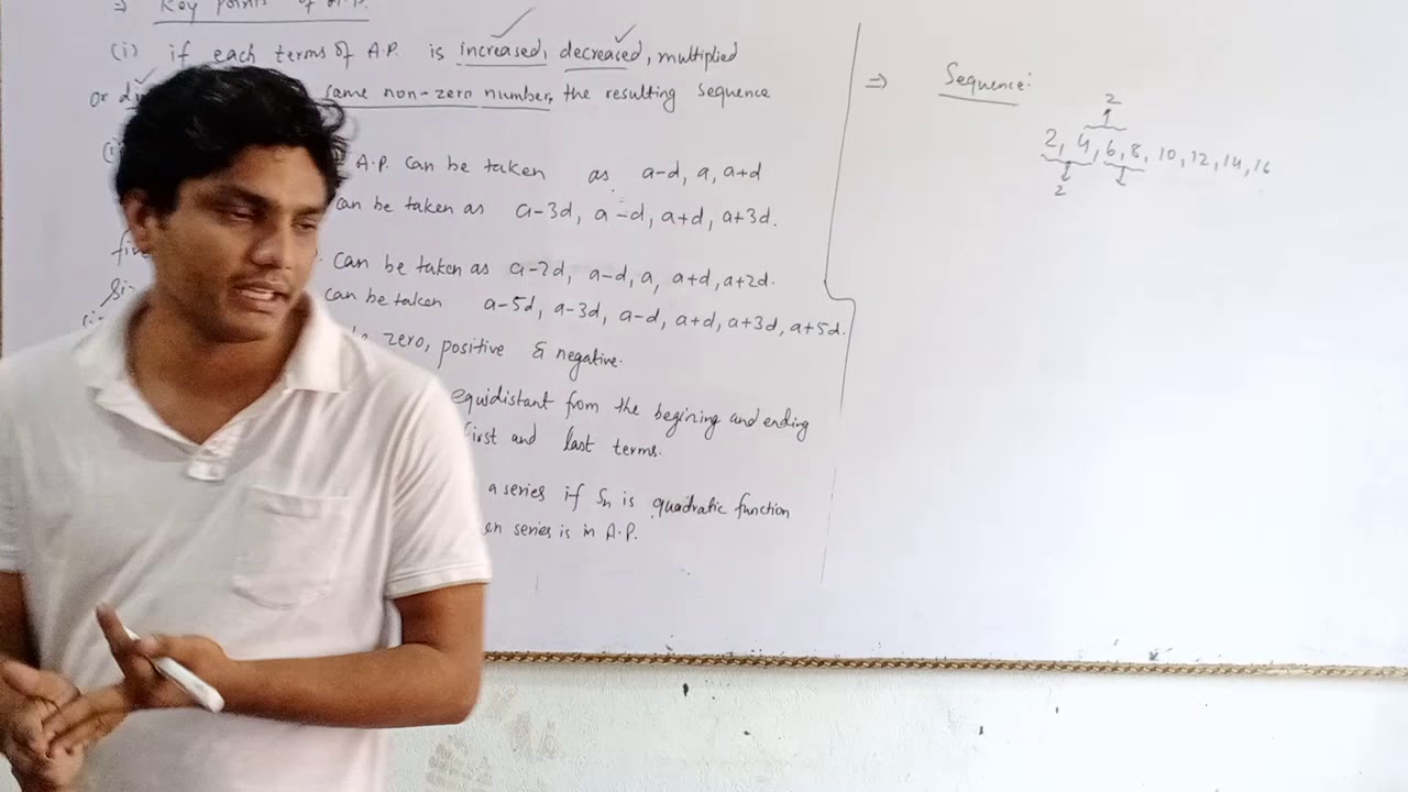 📘 CLASS 10 | MATHEMATICS | ARITHMETIC PROGRESSION | Lecture 3 | By Ajit Sir - YouTube