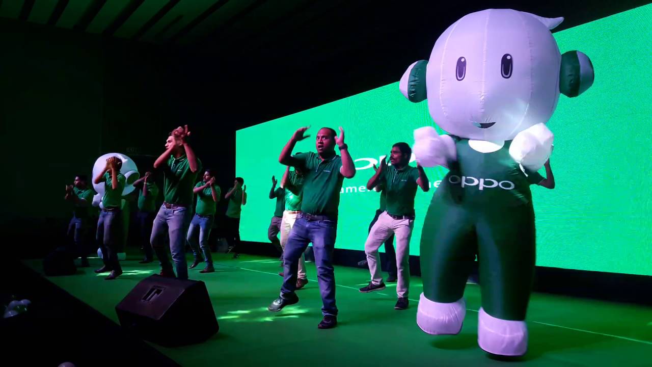 OPPO DANCE @ F1s Launch Event in HYD - YouTube