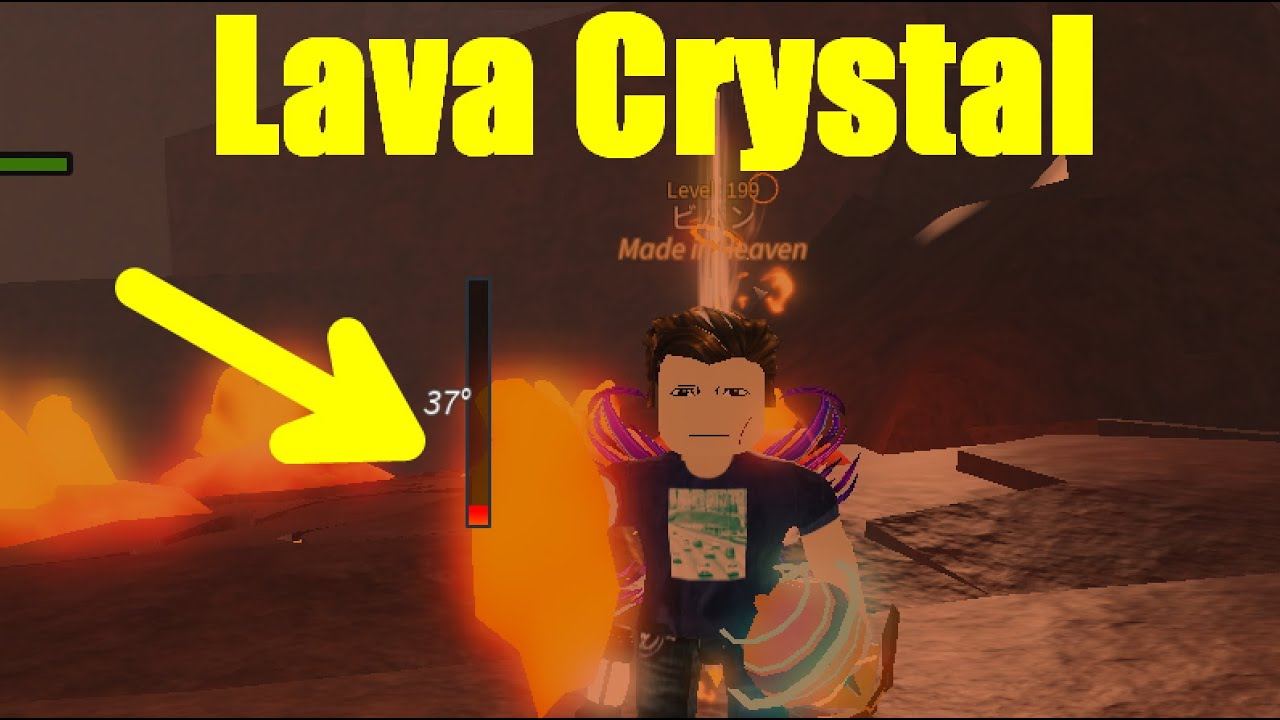How to ACTUALLY Get LAVA CRYSTAL in Fisch! (Roblox Fisch Volcanic Vent ...