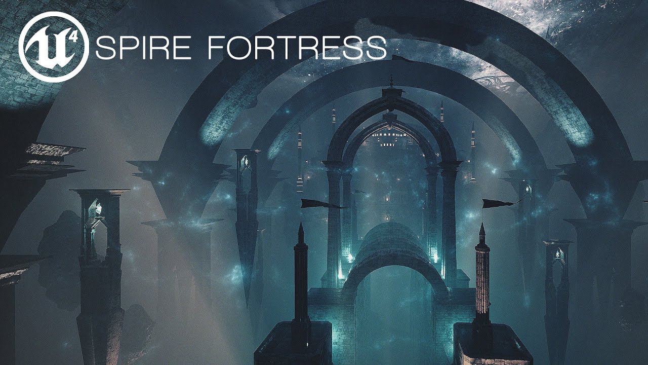 Dream II: Spire Fortress / UE4 - YouTube