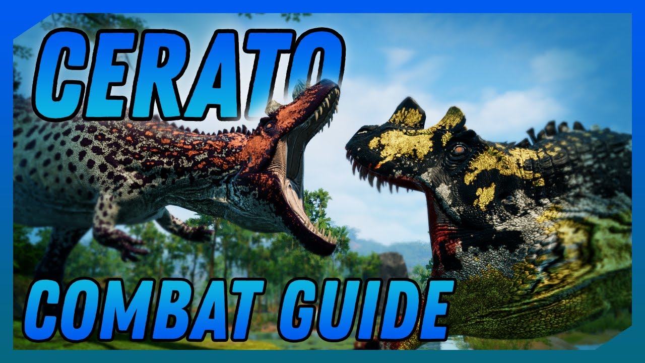 Ceratosaurus Combat Guide - Evrima - YouTube