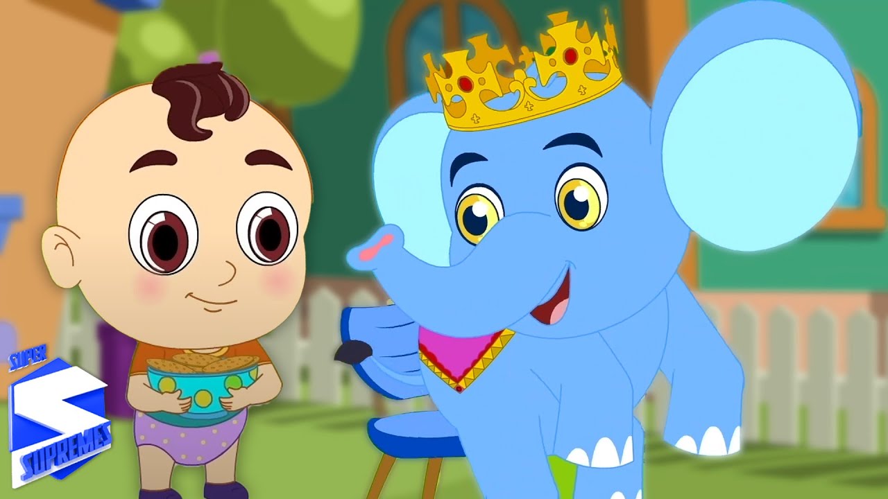 Hathi Raja Song for Kids, हाथी राजा, Main Tota Main Tota + Best Classic ...