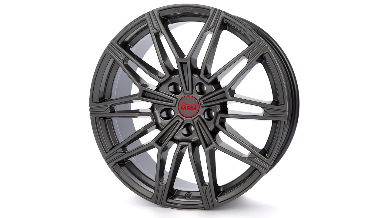 MAM B3N palladium painted | felgenoutlet.de - YouTube