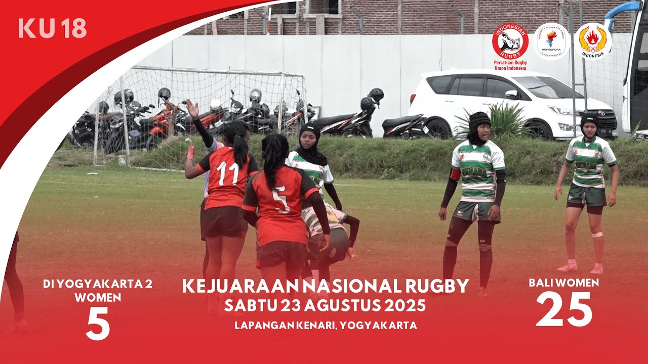 KU 18 DI YOGYAKARTA2 5 vs 25 BALI - Rugby Sevens Putri - Pool Z ...