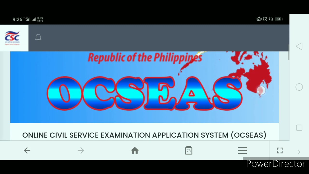 ONLINE CIVIL SERVICE EXAMINATION APPLICATION SYSTEM(OCSEAS)| SHEENYMIX ...