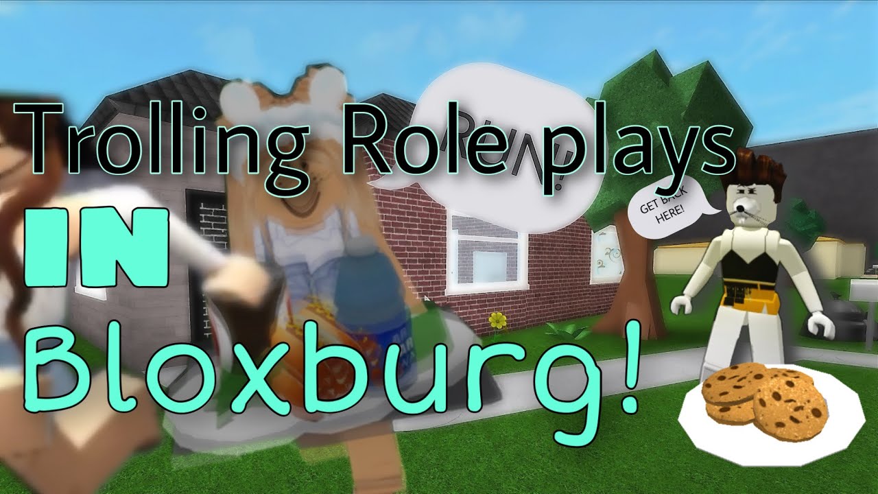 Trolling Role Players ♡ Roblox Bloxburg Kinda Funny Youtube