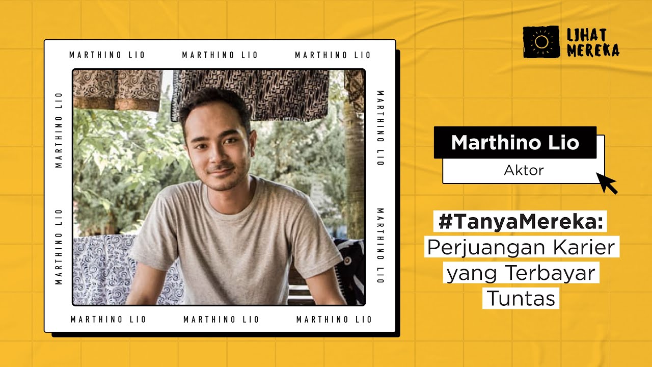 #TanyaMereka: Mathino Lio, Perjuangan Karier yang Terbayar Tuntas - YouTube