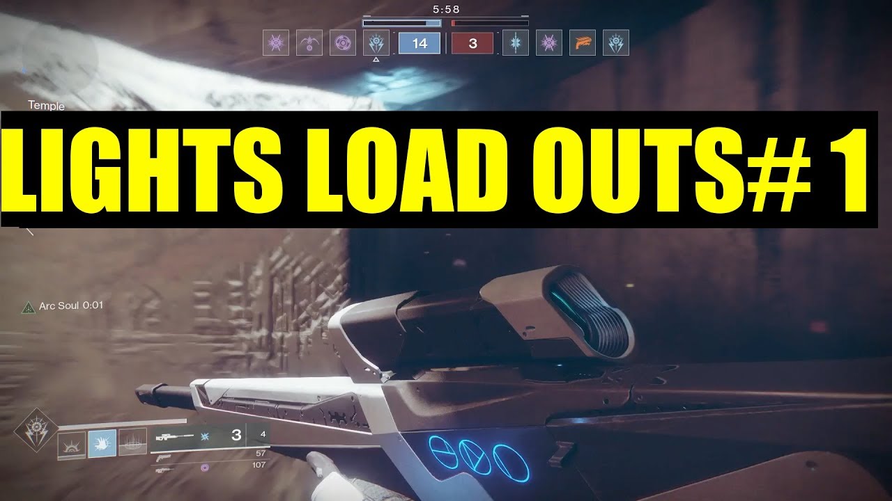 Best Crucible load outs In destiny 2: Lights load outs Part 1 - YouTube