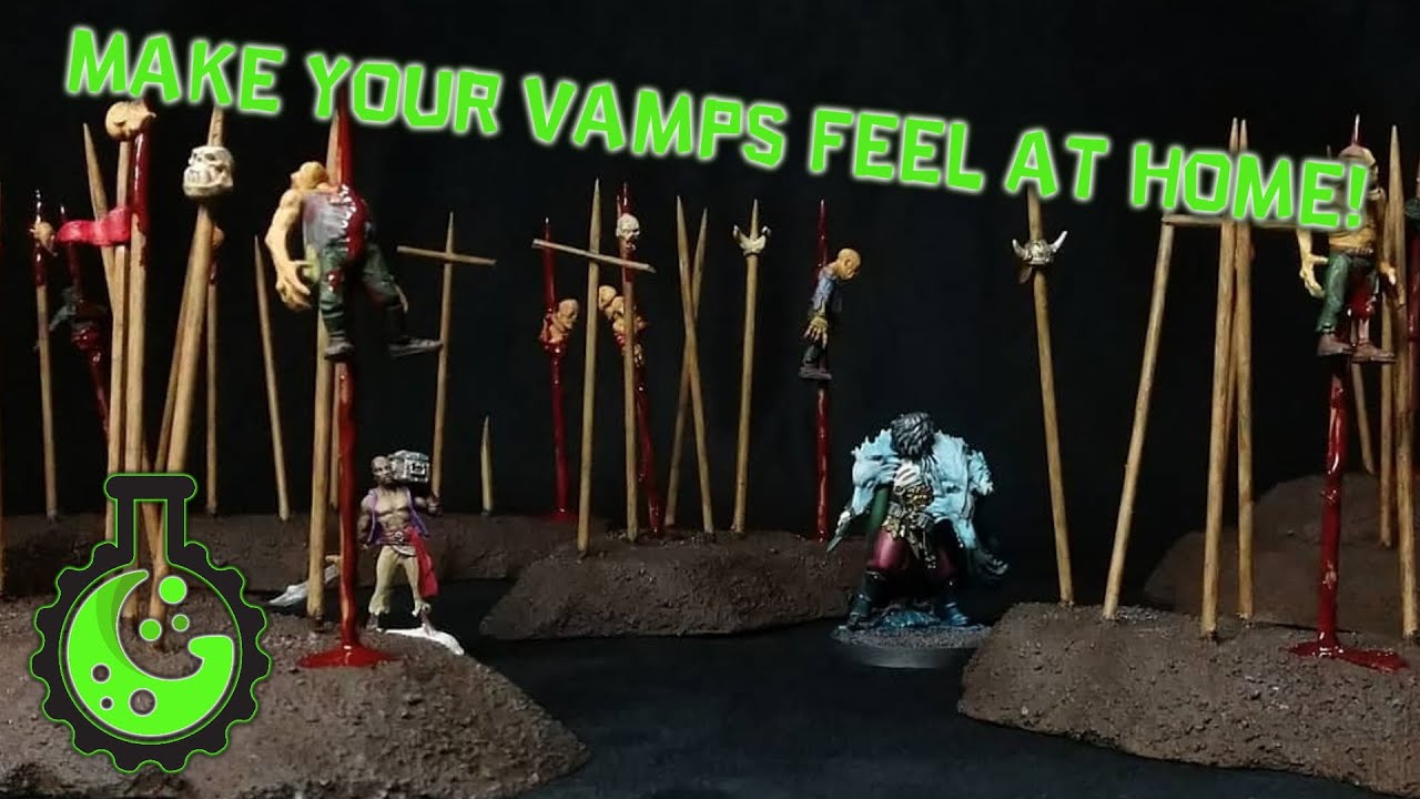 Impaler Vampire Terrain! - YouTube