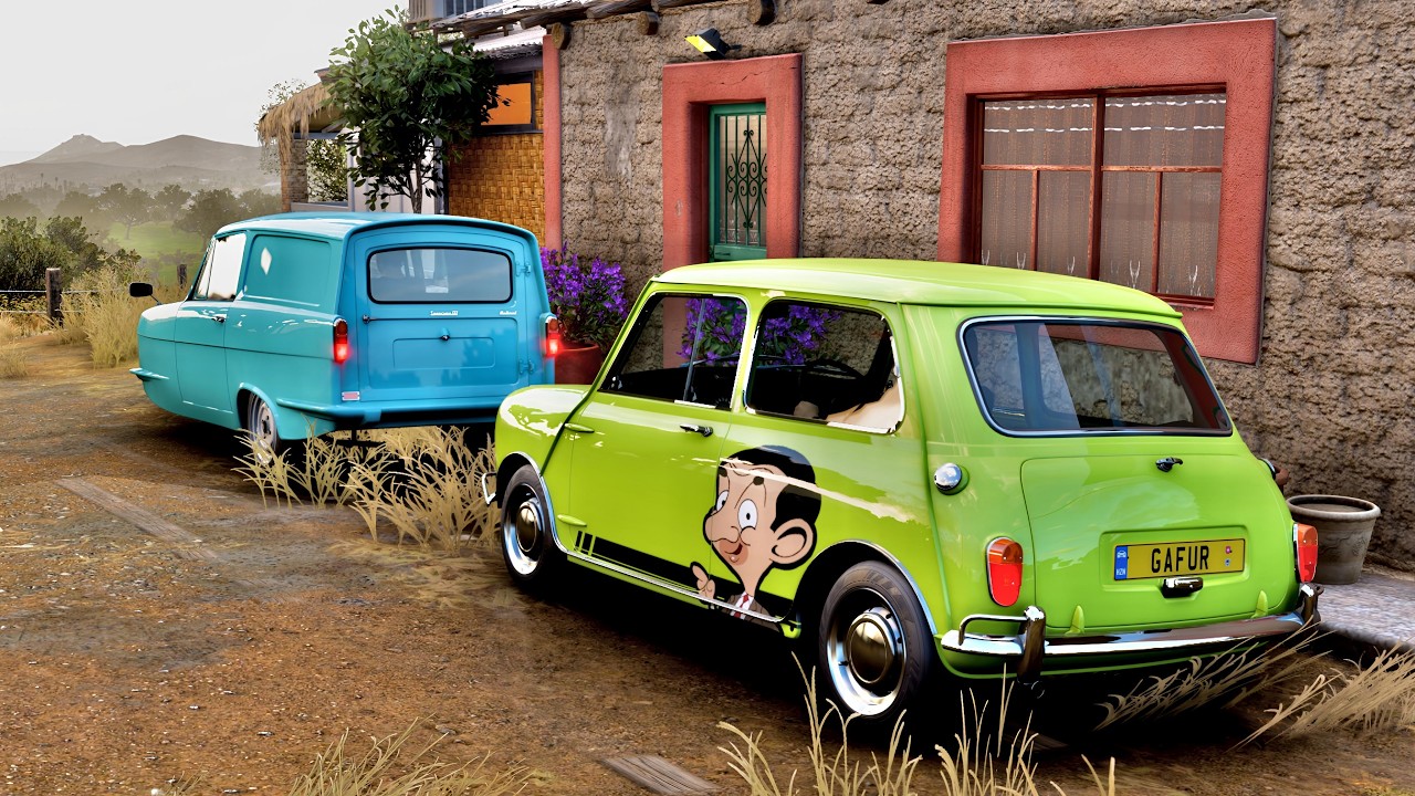 Mini Couper S & Reliant Supervan III | Convoy | Forza Horizon 5 | Xbox ...