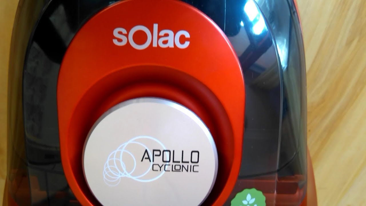 VACUUM CLEANER SOLAC APOLLO CICLONIC.UNBOXING & REVIEW - YouTube