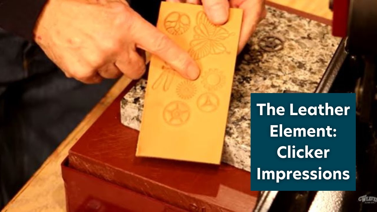 The Leather Element: Making Detailed Impressions in Leather with a ...