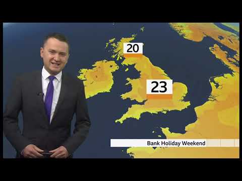 Weather images, comparison months, BHM warmer at last & outlook - BBC & ITV weather - 25th May 2021