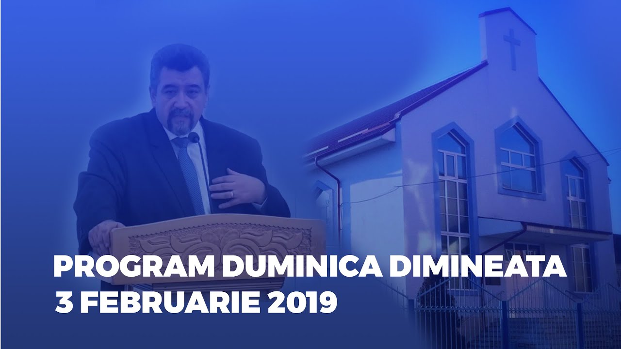 3 februarie - Program duminica dimineata - YouTube