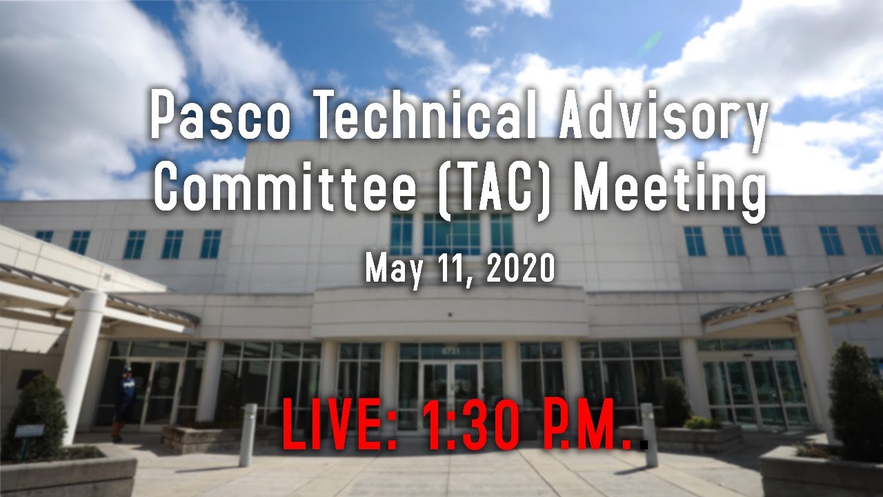 05.11.2020 Technical Advisory Committee (TAC) Virtual Meeting - YouTube