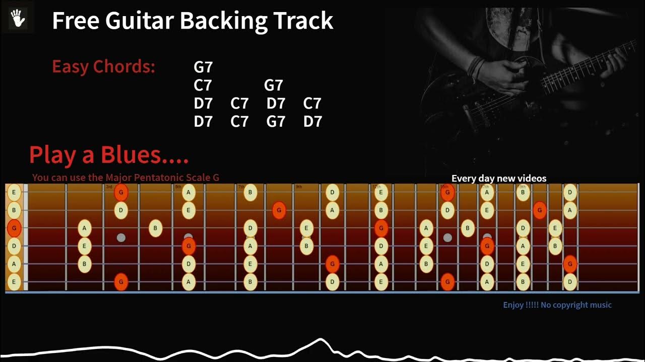 [Free] Guitar Backing Track Easy Acoustic Blues in G [No Copyright ...