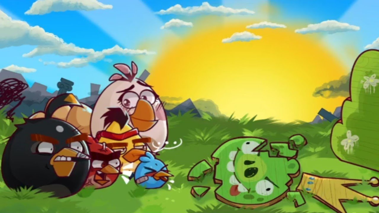 Angry Birds But Every Sprite Is Drawn By A Different Artist - YouTube