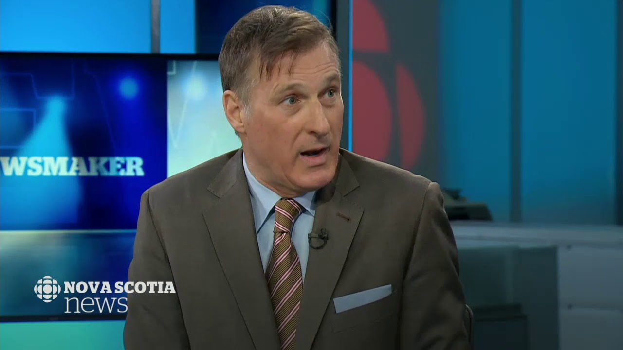 People's Party Leader Maxime Bernier interviewed by CBC Nova Scotia ...