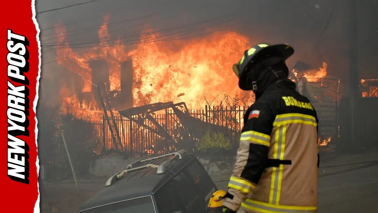 Deadly Wildfires Tear Through Chile, Killing 19 and Forcing Thousands ...