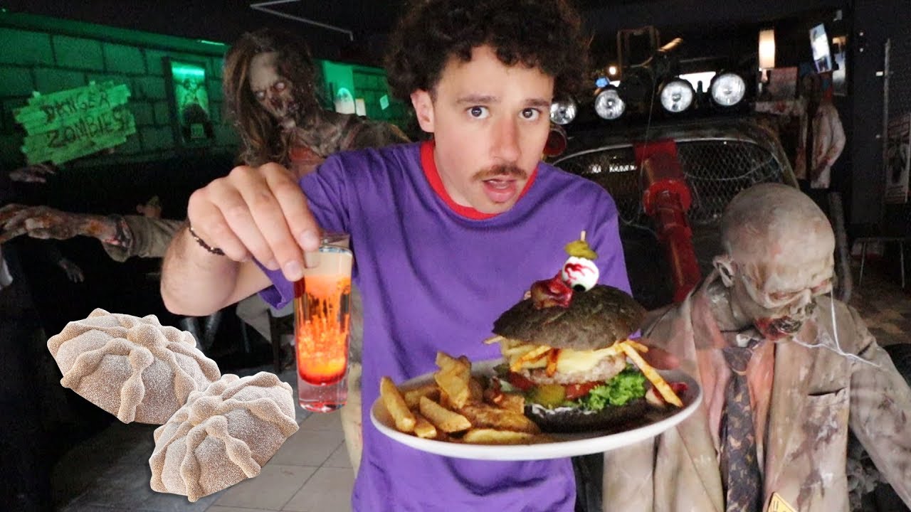 Probando comida para ZOMBIES | Luisillo El Gordillo - YouTube