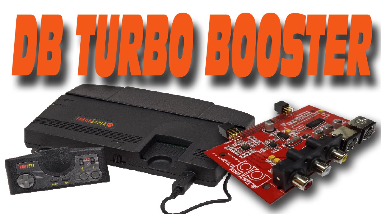 DB GRAFX BOOSTER - MOD FREE AV for the TURBO GRAFX 16 - YouTube