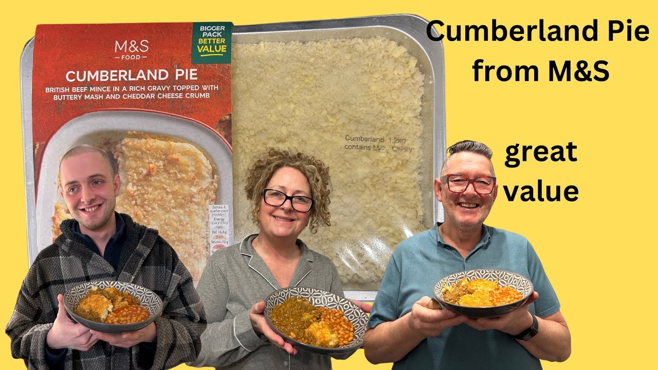 Value Cumberland Pie from M&S Great Value and Good Food - YouTube