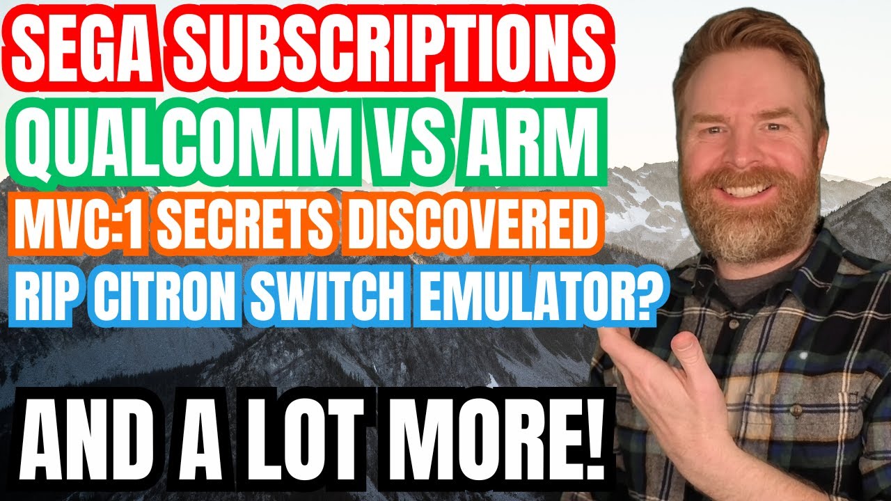RIP Citron Switch Emulator? Sega Subscription Service, Qualcomm BIG WIN ...