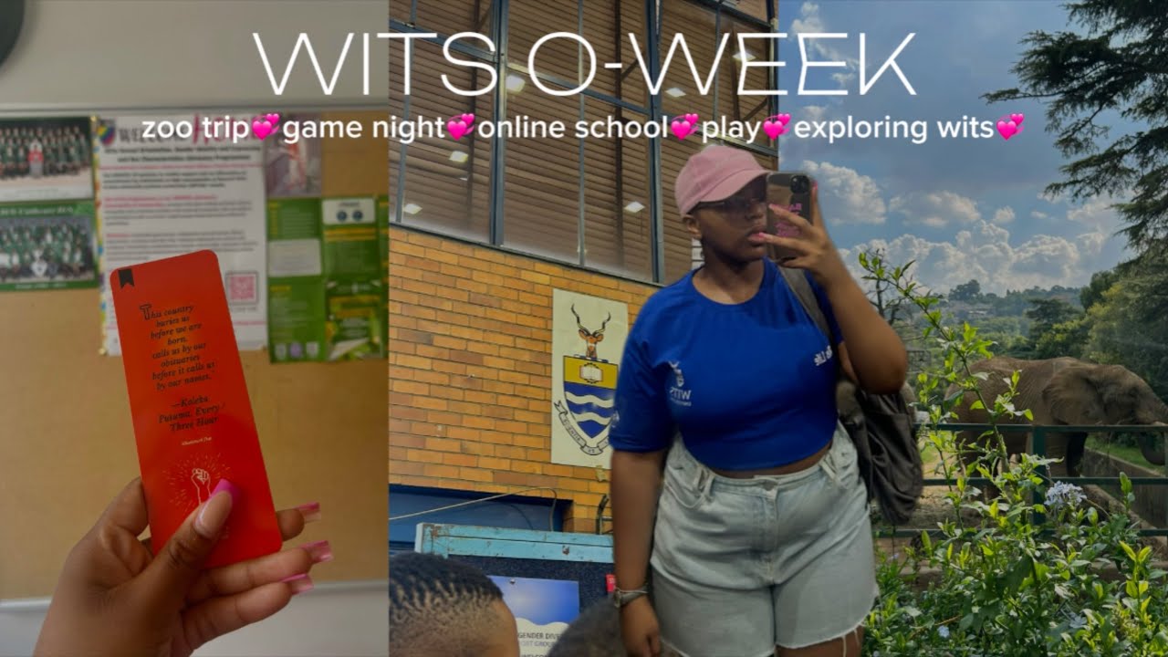 WITS orientation week one(touring main campus, a day at the zoo ...