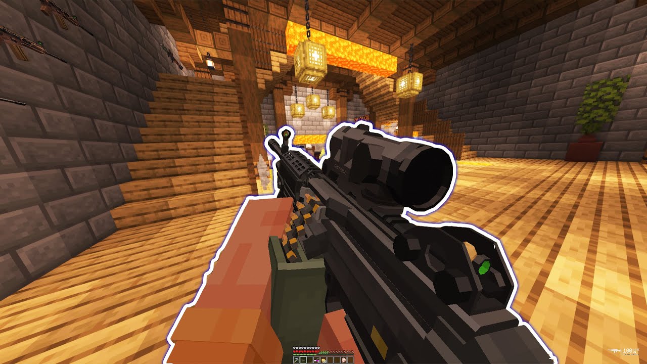 Minecraft Boss Fight Survival Gameplay - YouTube