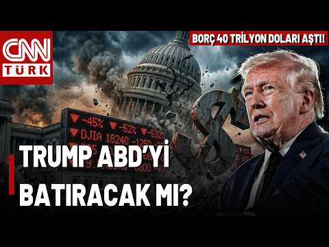ABD Borç İçinde Yüzüyor! Amerika Ekonomik Krizin Eşiğinde Mi, Dünya Nasıl Etkilenecek?
