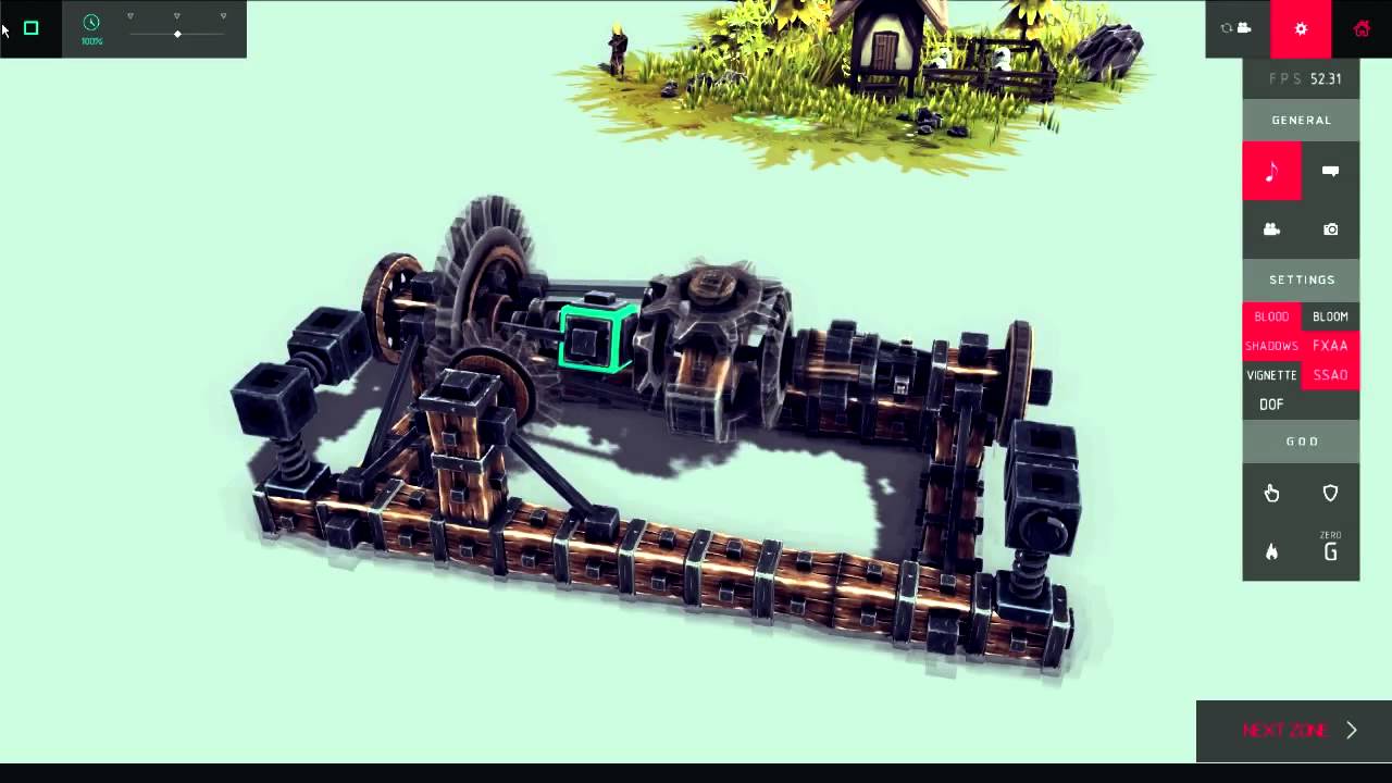 [Besiege] Differential gear - YouTube