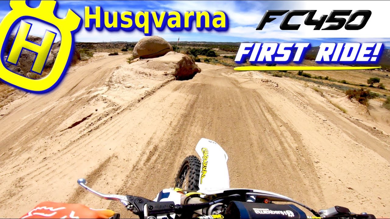 2020 Husqvarna FC450 - FIRST RIDE Impressions! - YouTube