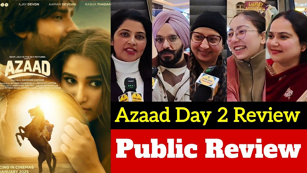 Azaad Movie Review | Azaad Public Review | Azaad Public Reaction ...