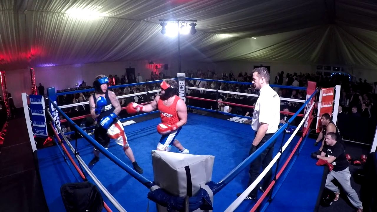 Ultra White Collar Boxing | Gillingham | Lance Morley VS Bling - YouTube