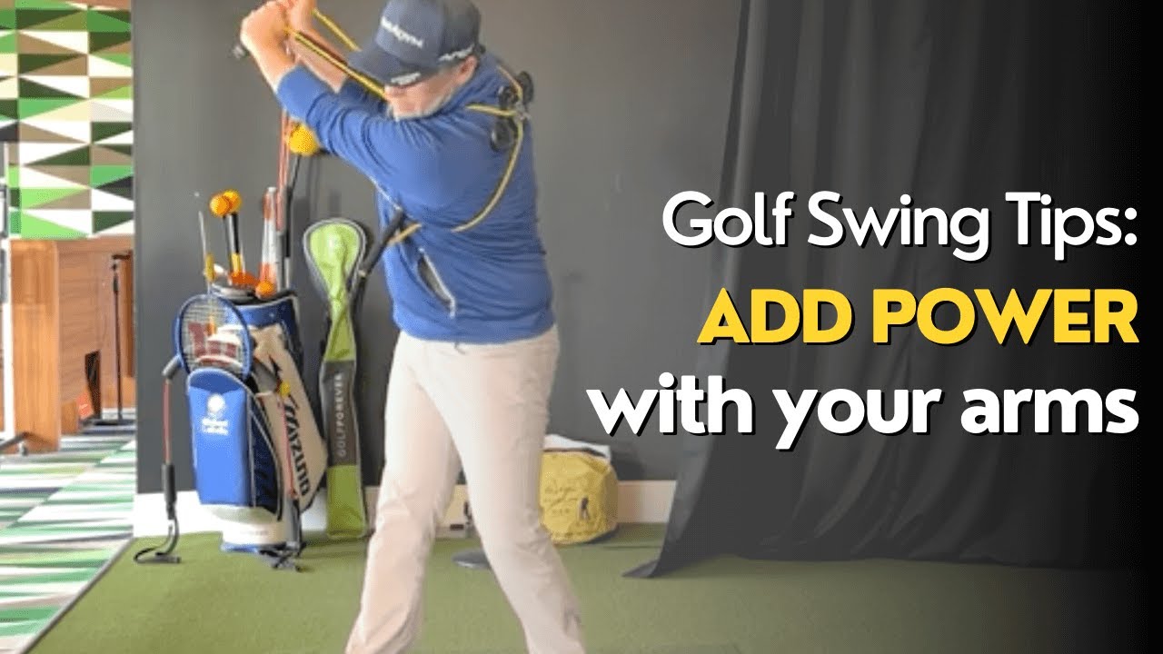 Golf Swing Tips: How to Use Your Arms to Add Power - YouTube
