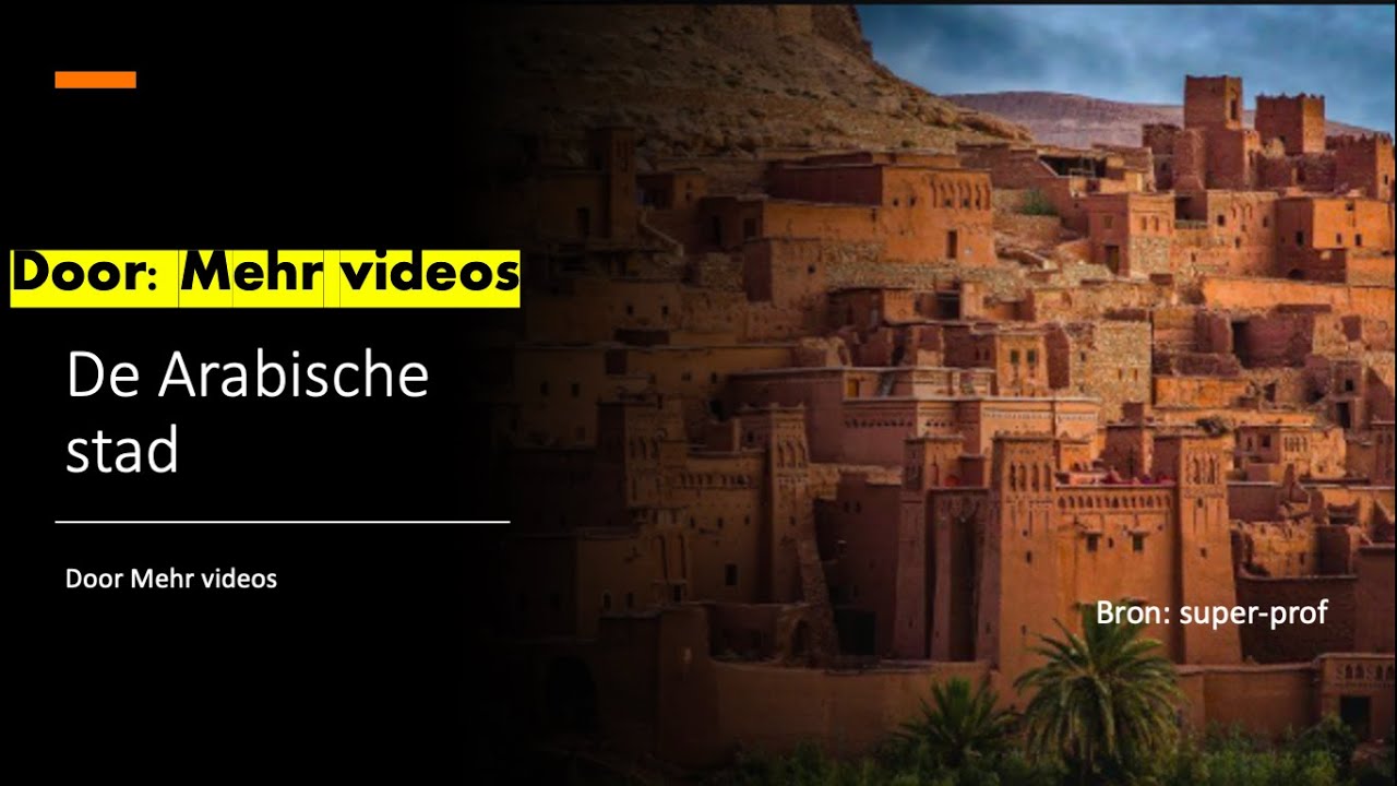 Indeling Arabische stad - YouTube
