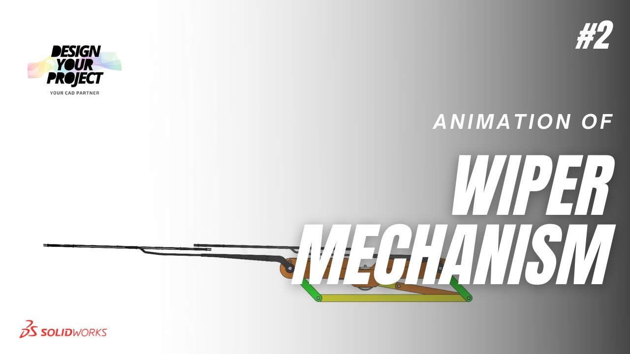 Windshield Wiper Mechanism Animation | Motion Study | Design Your ...