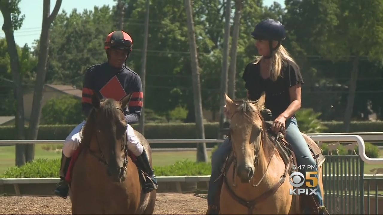 Go Behind-The-Scenes At The Horse Races At Alameda County Fair - YouTube