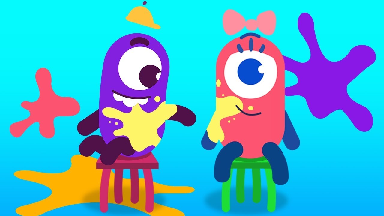 Learn Colors With The Color Monsters | Colors Songs for Kids ...