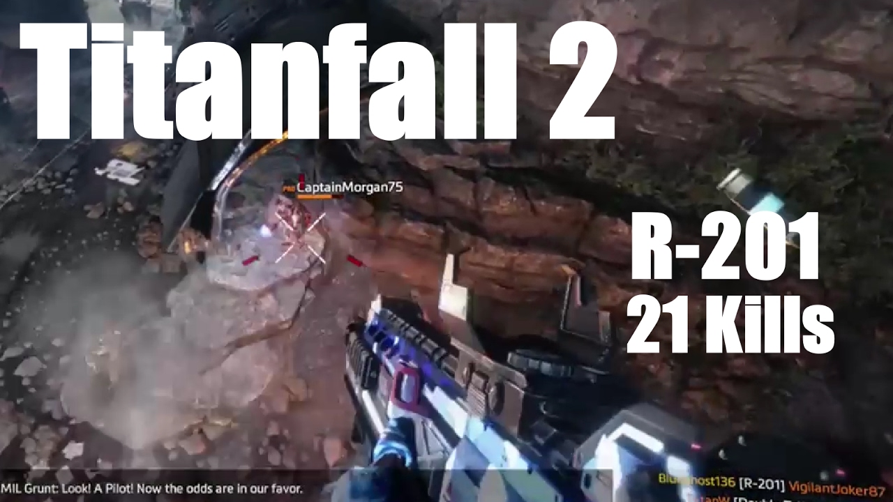 Titanfall 2 | R-201 21 Kills On Crash Site - YouTube