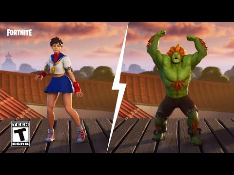 *NEW* Fortnite X Street Fighters Trailer Announcement..! - YouTube