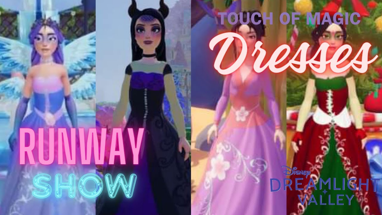 Touch Of Magic Dresses Runway Show - YouTube